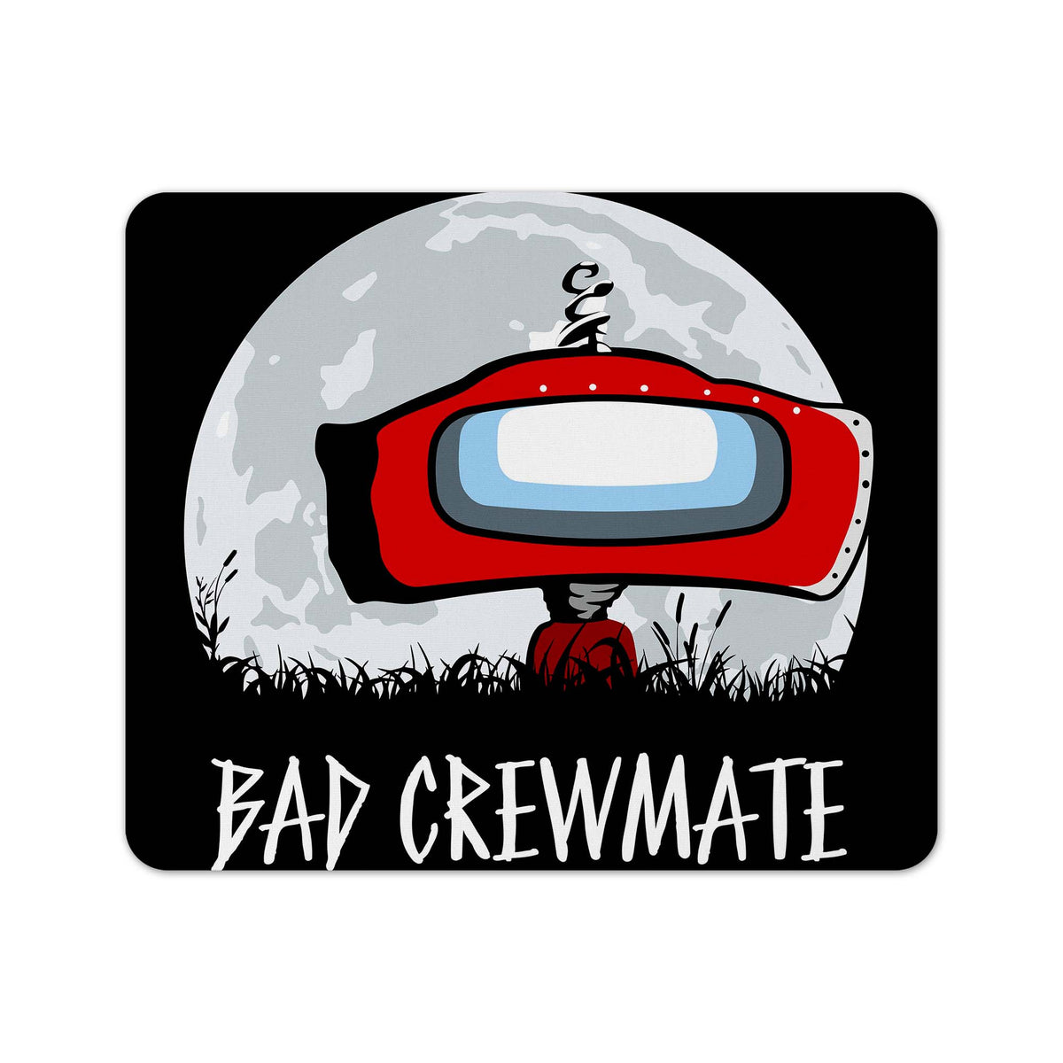 Bad Crewmate Mouse Pad - Mousepad | Nurd Tyme — Nurdtyme LLC