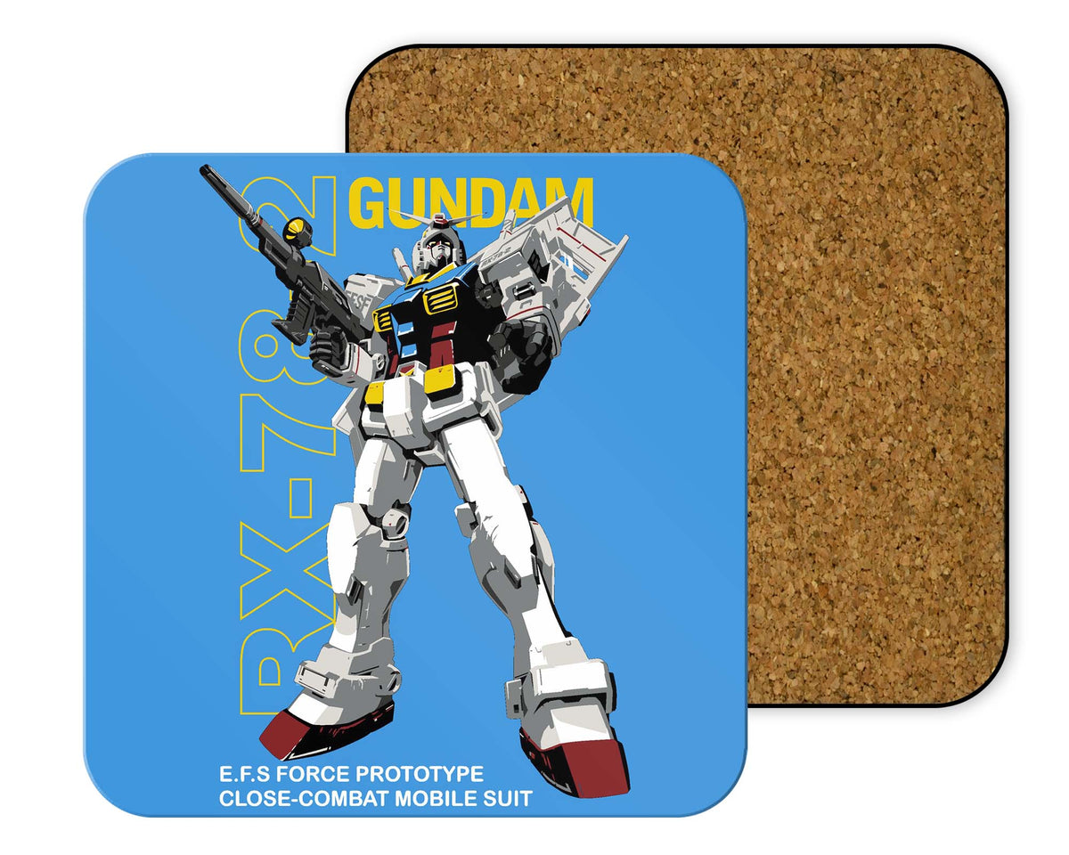 Gundam Rx 78 2 Coasters - Coasters | Nurd Tyme — Nurdtyme LLC