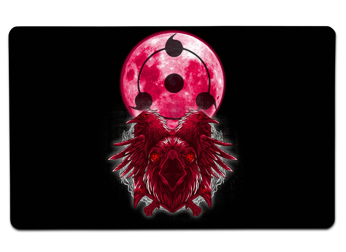 Sharingan Ravens Large Mouse Pad - Large Mouse Pad | Nurd Tyme ...