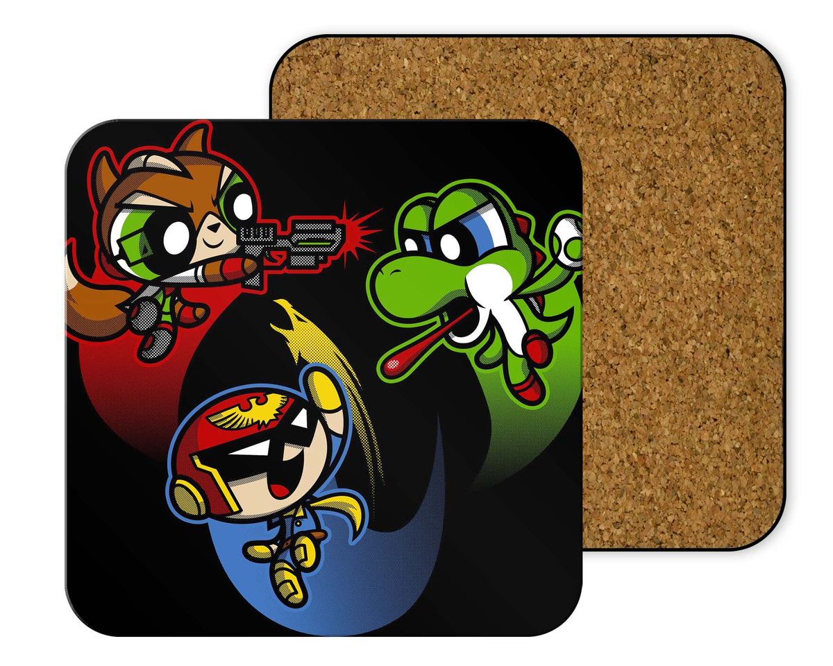 Super Puff Bros 2 Coasters - Coasters | Nurd Tyme — Nurdtyme LLC