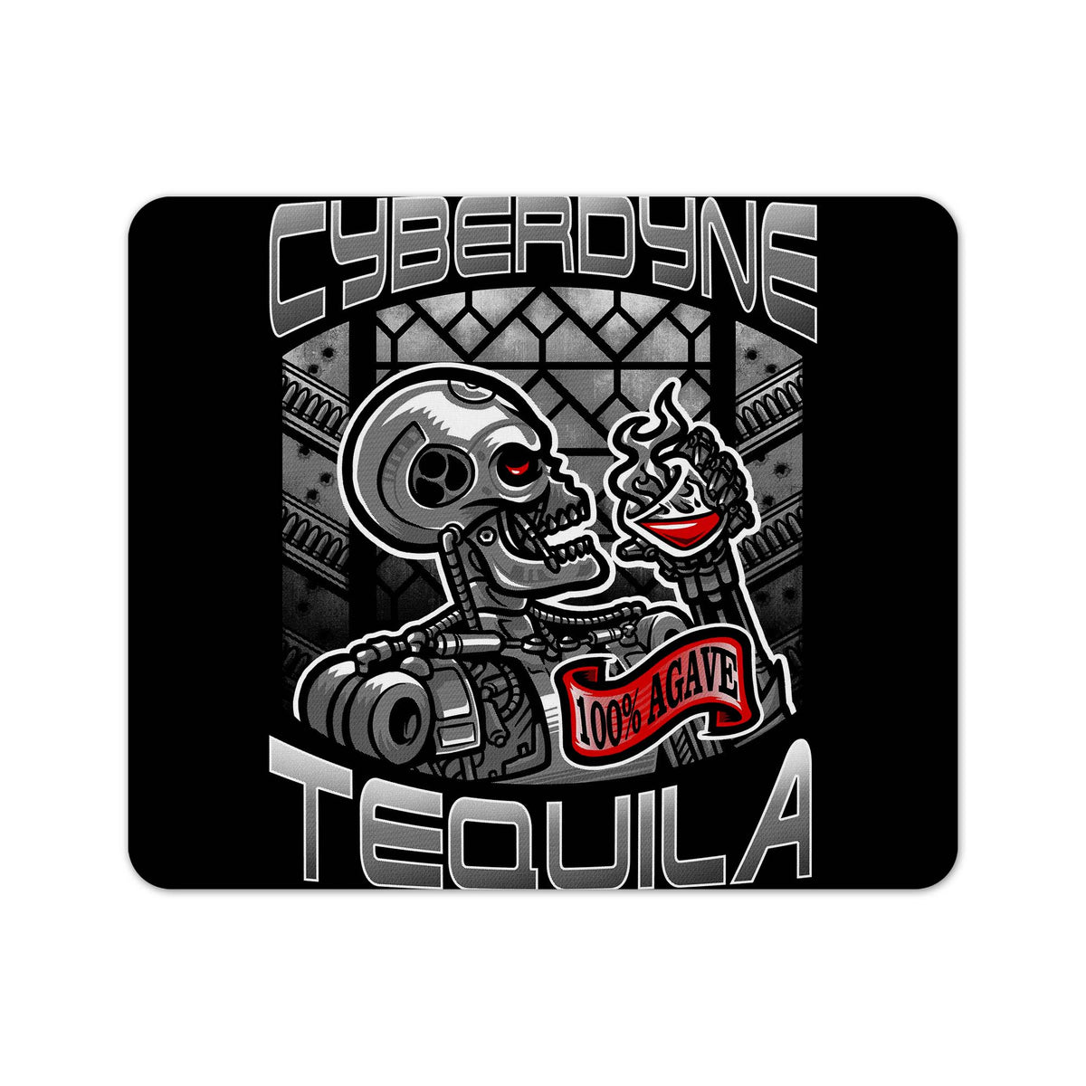 Terminator Drink Label Print Mouse Pad - Mouse Pad | Nurd Tyme ...