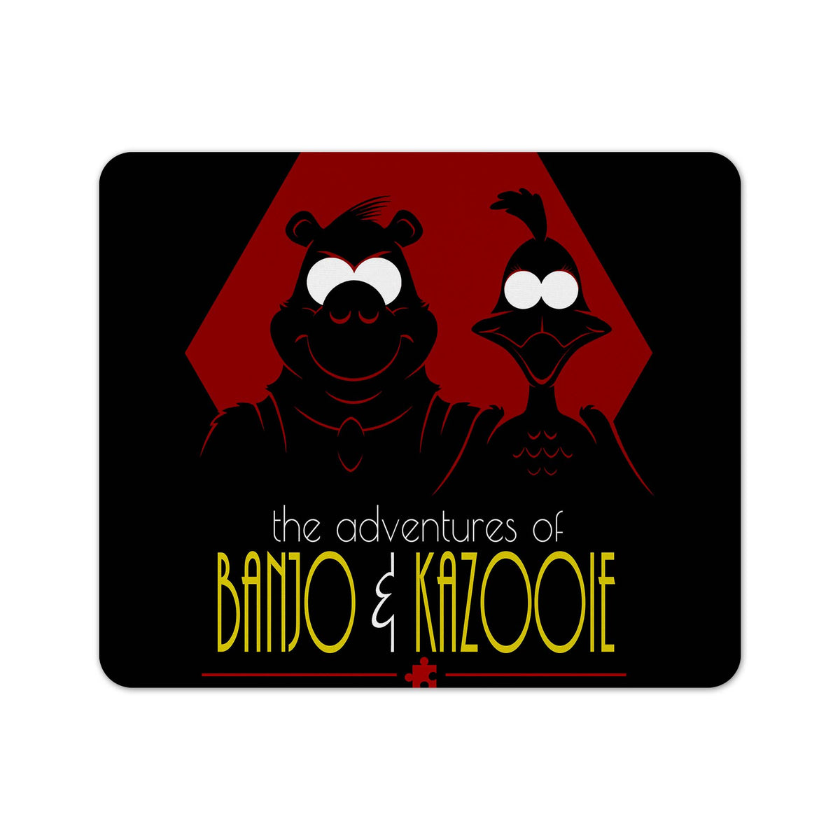 The Adventures Of Banjo And Kazooie Mouse Pad - Mouse Pad | Nurd Tyme ...