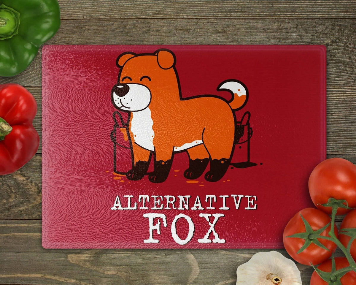 Alternative Fox Cutting Board - Cutting Boards | Nurd Tyme — Nurdtyme LLC