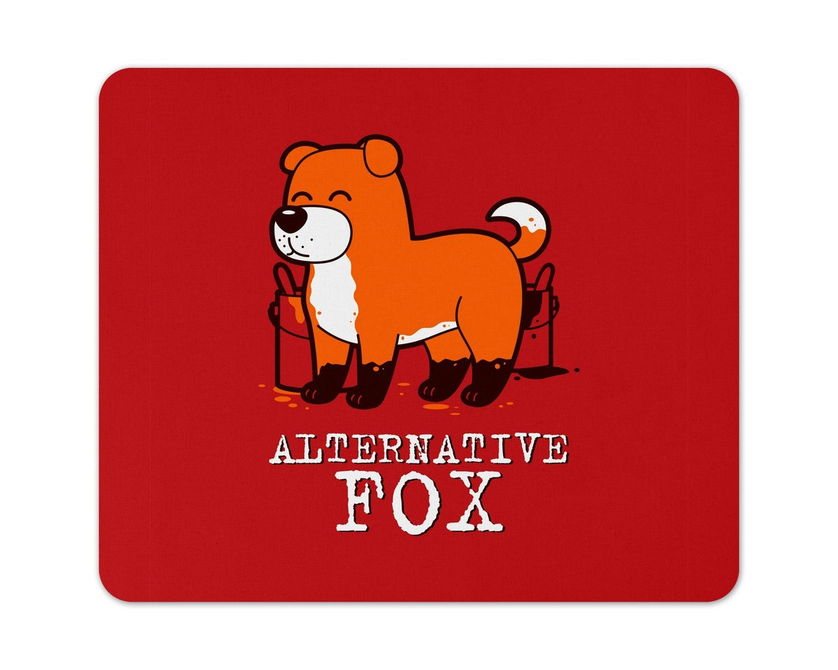 Alternative Fox Mouse Pad - Mouse Pad | Nurd Tyme — Nurdtyme LLC