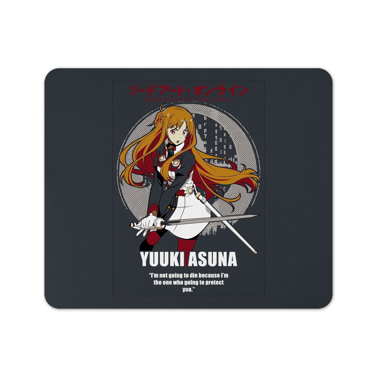 Asuna Ordinal Scale Anime Mouse Pad - Mousepad | Nurd Tyme — Nurdtyme LLC