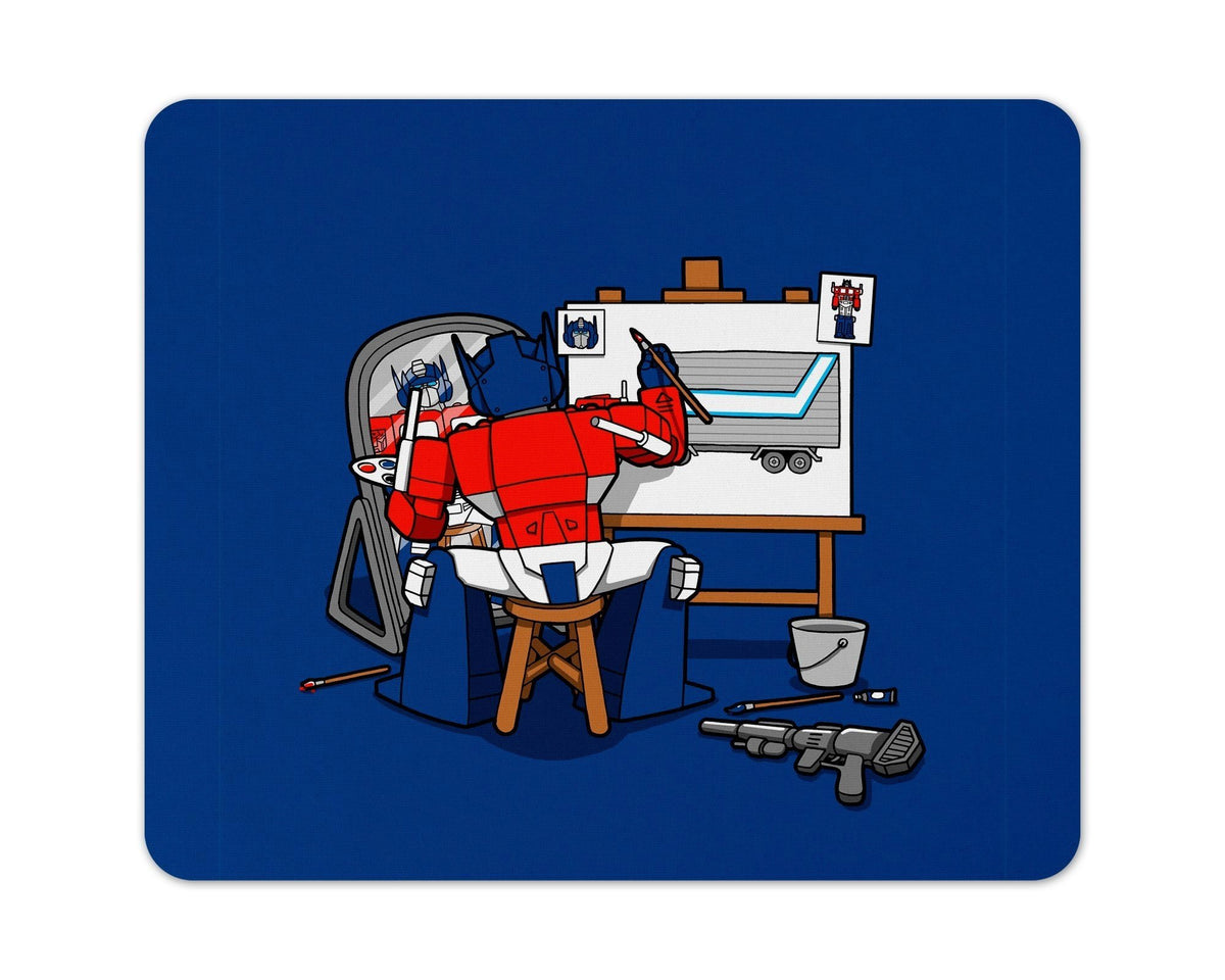 Autobot Portrait Mouse Pad - Mouse Pad | Nurd Tyme — Nurdtyme LLC