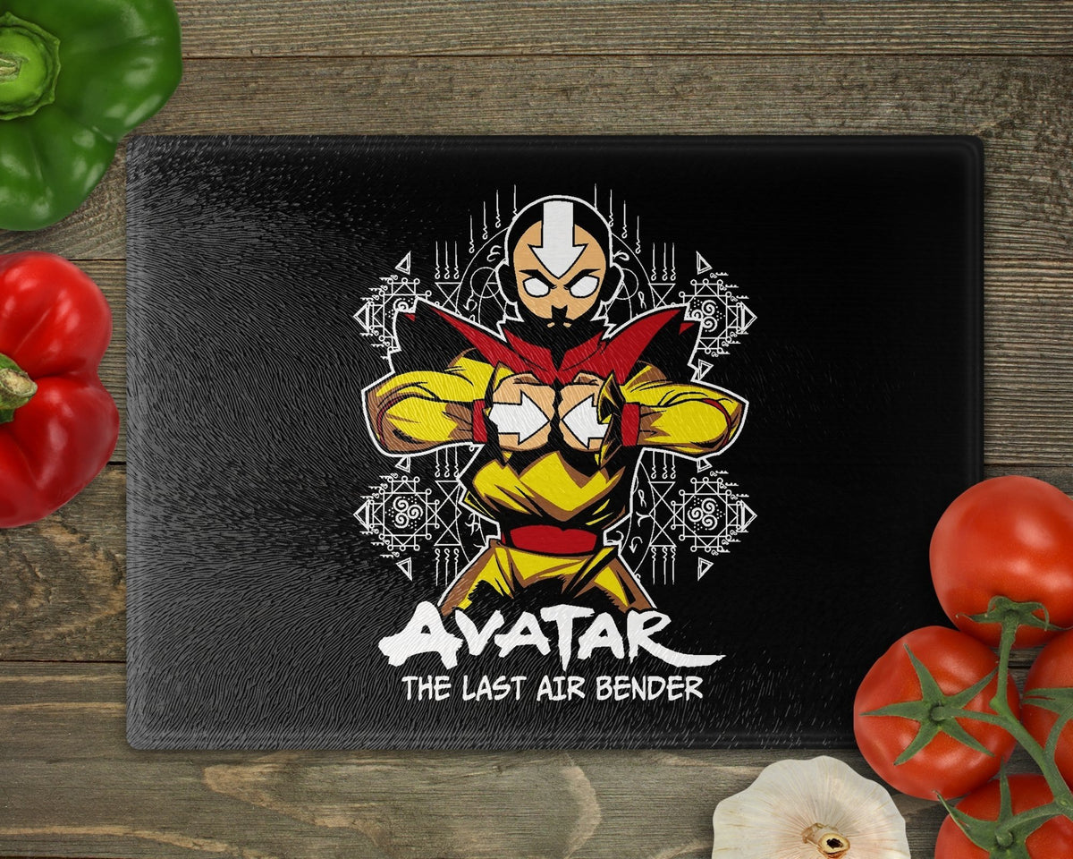 Avatar Aang Cutting Board - Cutting Boards | Nurd Tyme — Nurdtyme LLC