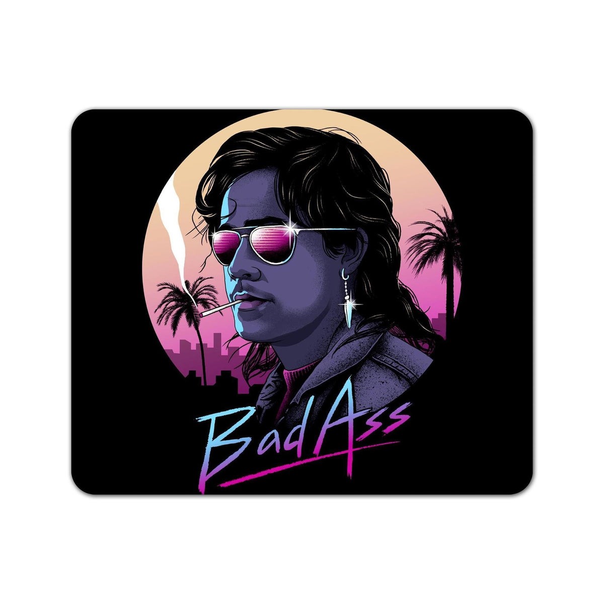 Bad Ass Mouse Pad - Mousepad | Nurd Tyme — Nurdtyme LLC