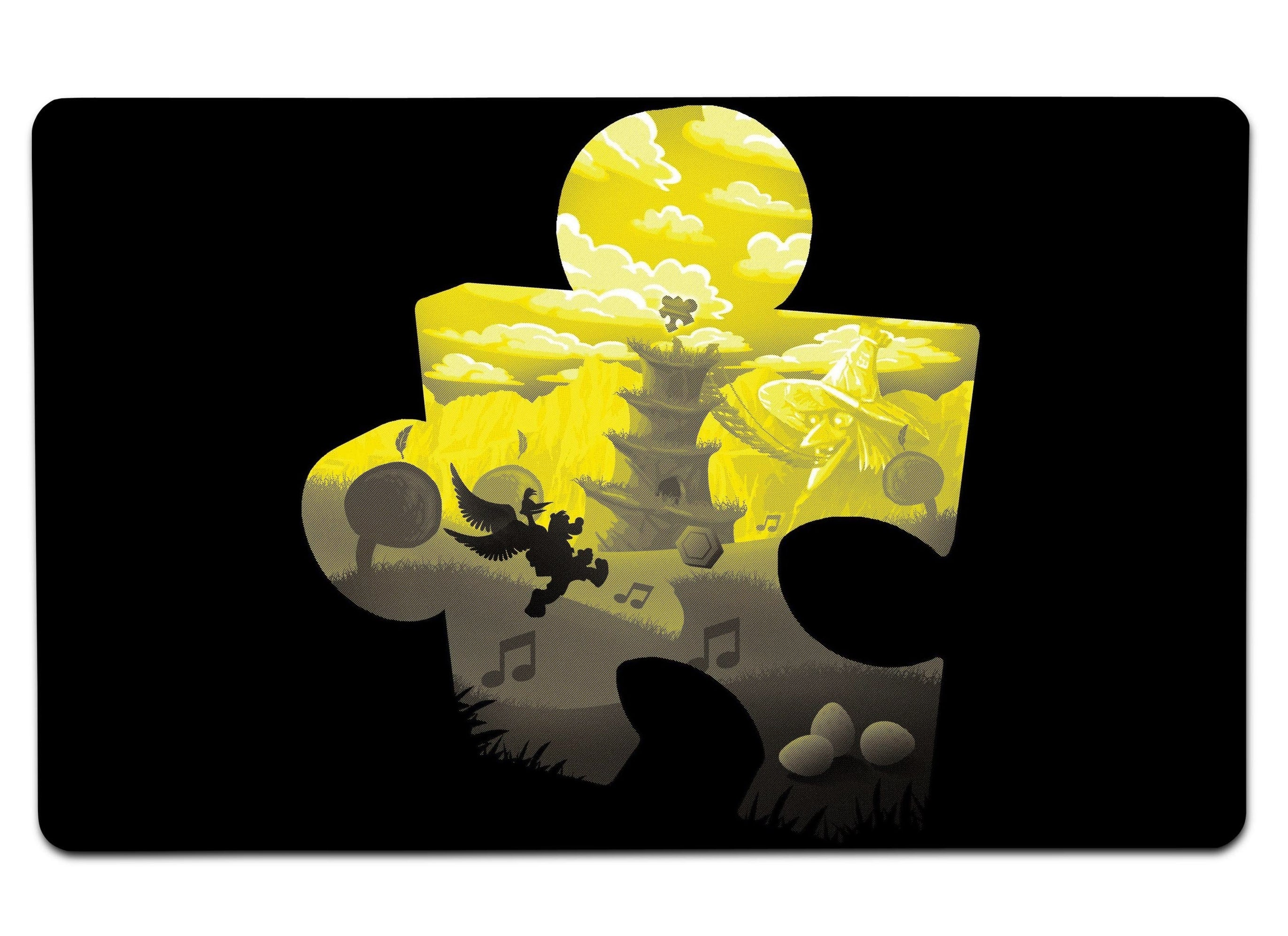 Banjo Kazooie Silhouette Large Mouse Pad - Large Mouse Pad | Nurd Tyme ...