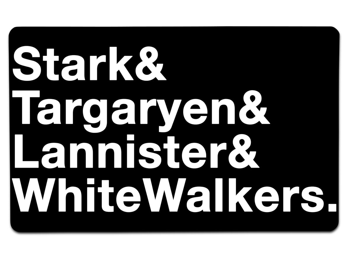 Battle For Westeros Large Mouse Pad - Large Mouse Pad | Nurd Tyme ...