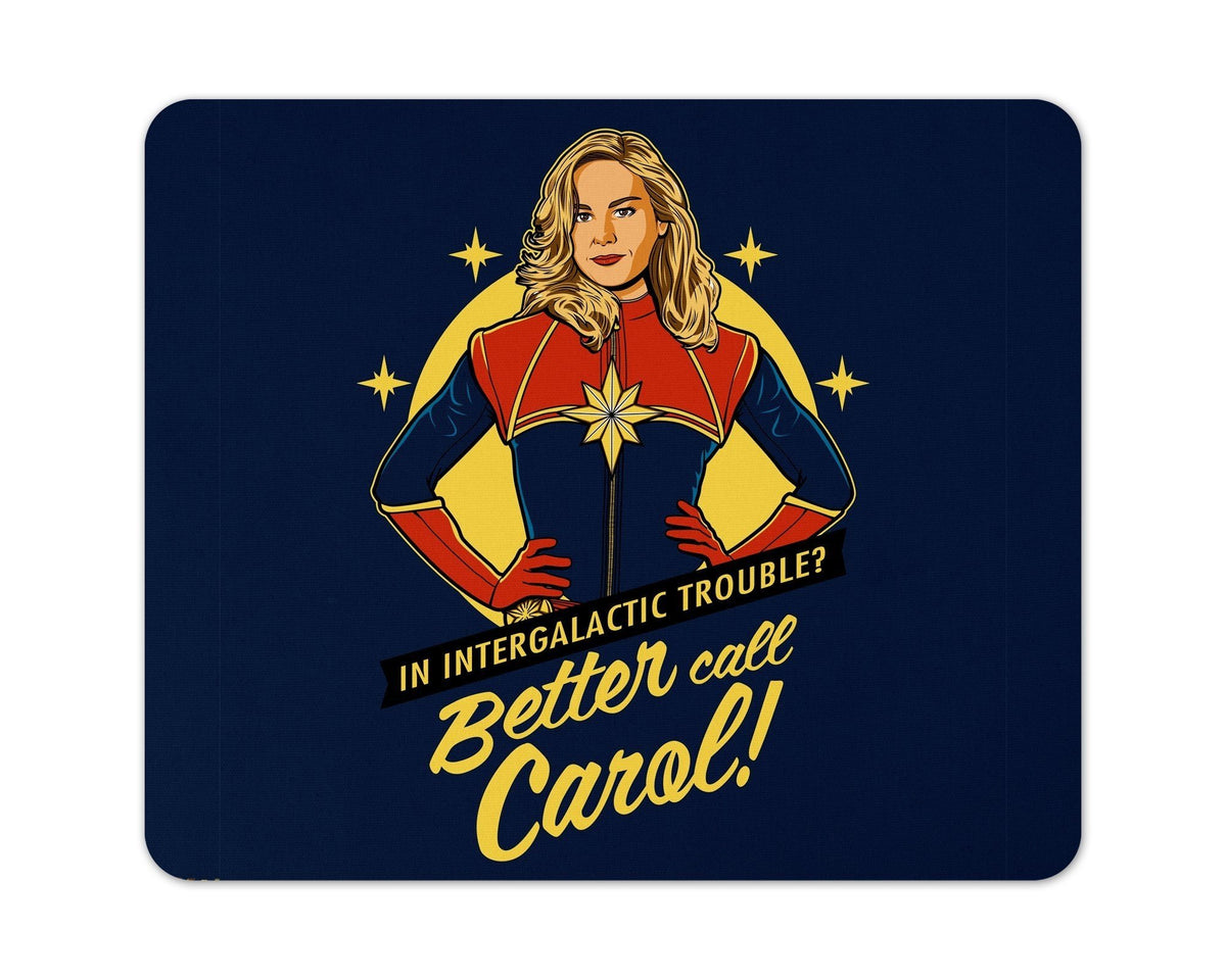 Better Call Carol Mouse Pad - Mouse Pad | Nurd Tyme — Nurdtyme LLC