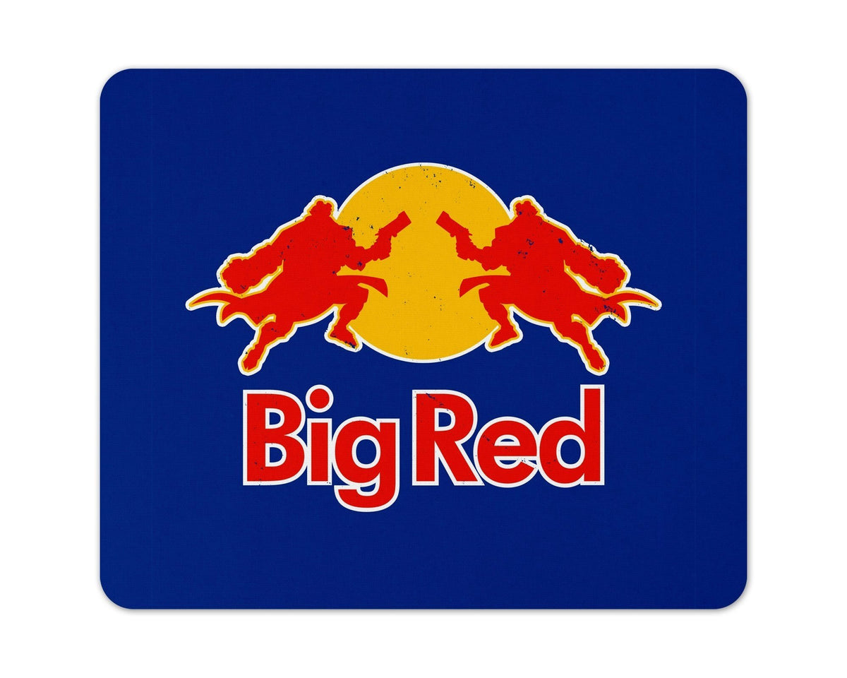 Big Red Mouse Pad - Mouse Pad | Nurd Tyme — Nurdtyme LLC