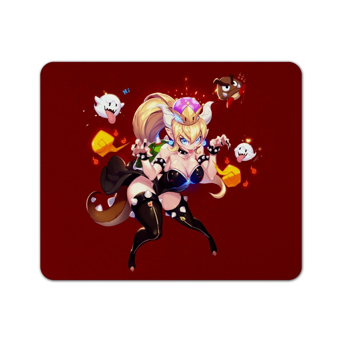 Bowsette Mouse Pad - Mousepad | Nurd Tyme — Nurdtyme LLC