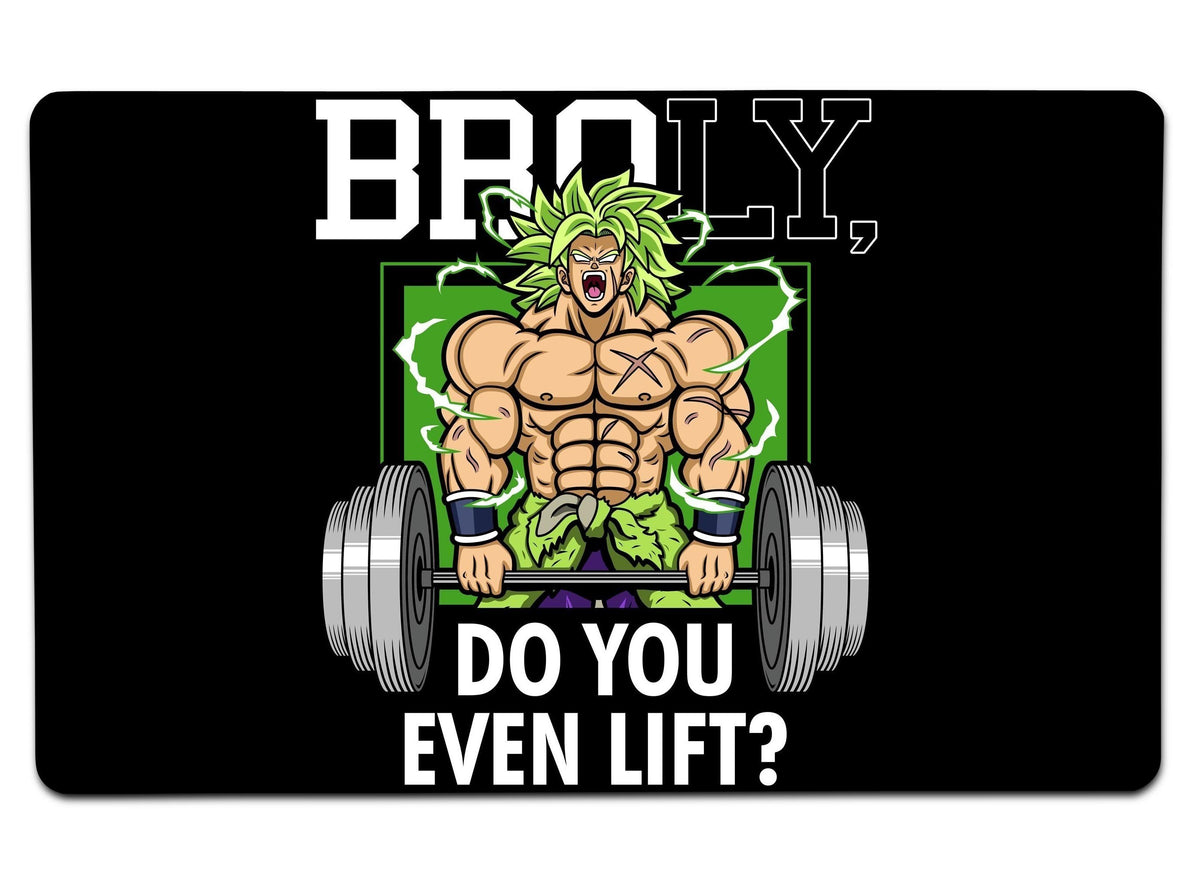Brolifting Large Mouse Pad - Large Mouse Pad | Nurd Tyme — Nurdtyme LLC