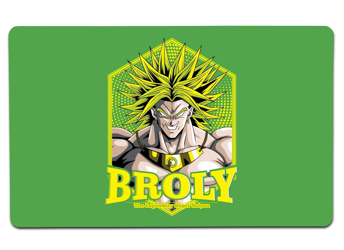Broly Large Mouse Pad - Large Mouse Pad | Nurd Tyme — Nurdtyme LLC
