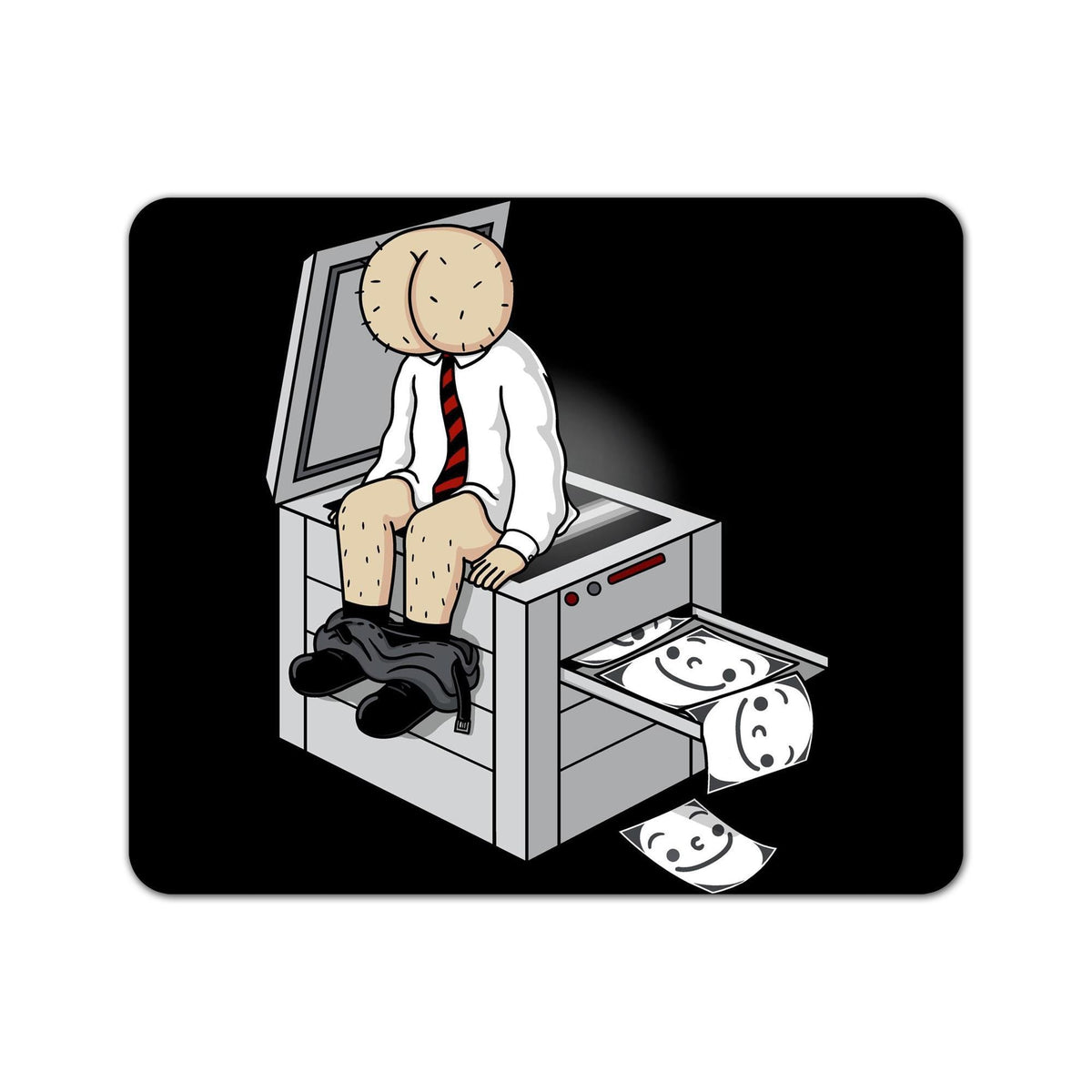 Buttface Copies Mouse Pad - Mousepad | Nurd Tyme — Nurdtyme LLC