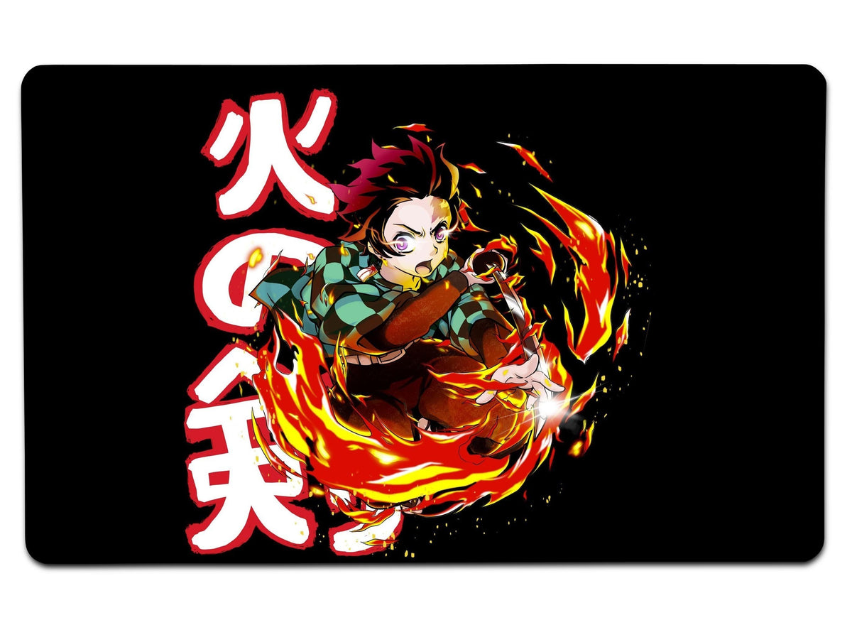 Demon Slayer Large Mouse Pad - Large Mouse Pad | Nurd Tyme — Nurdtyme LLC