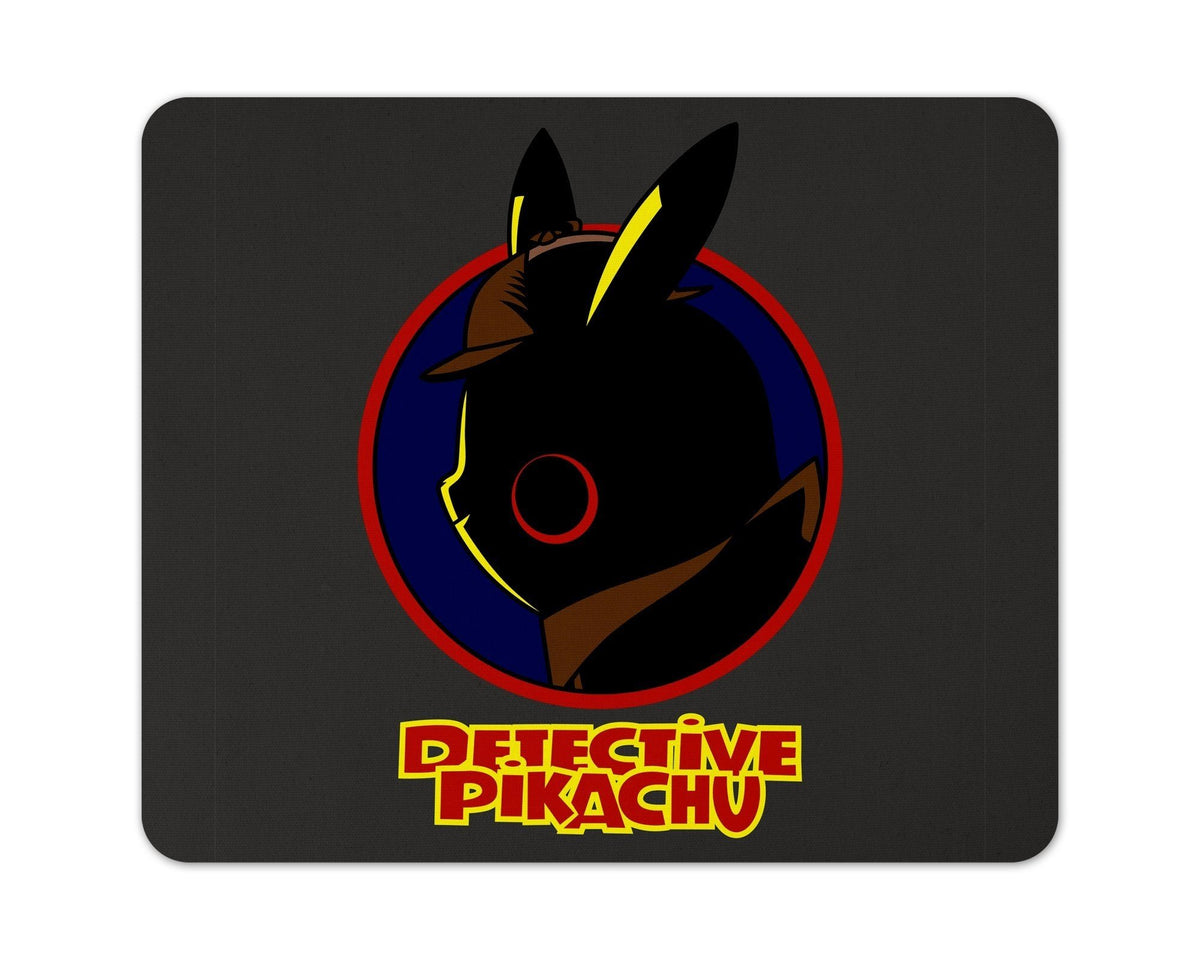 Detective Pikachu Mouse Pad - Mouse Pad | Nurd Tyme — Nurdtyme LLC