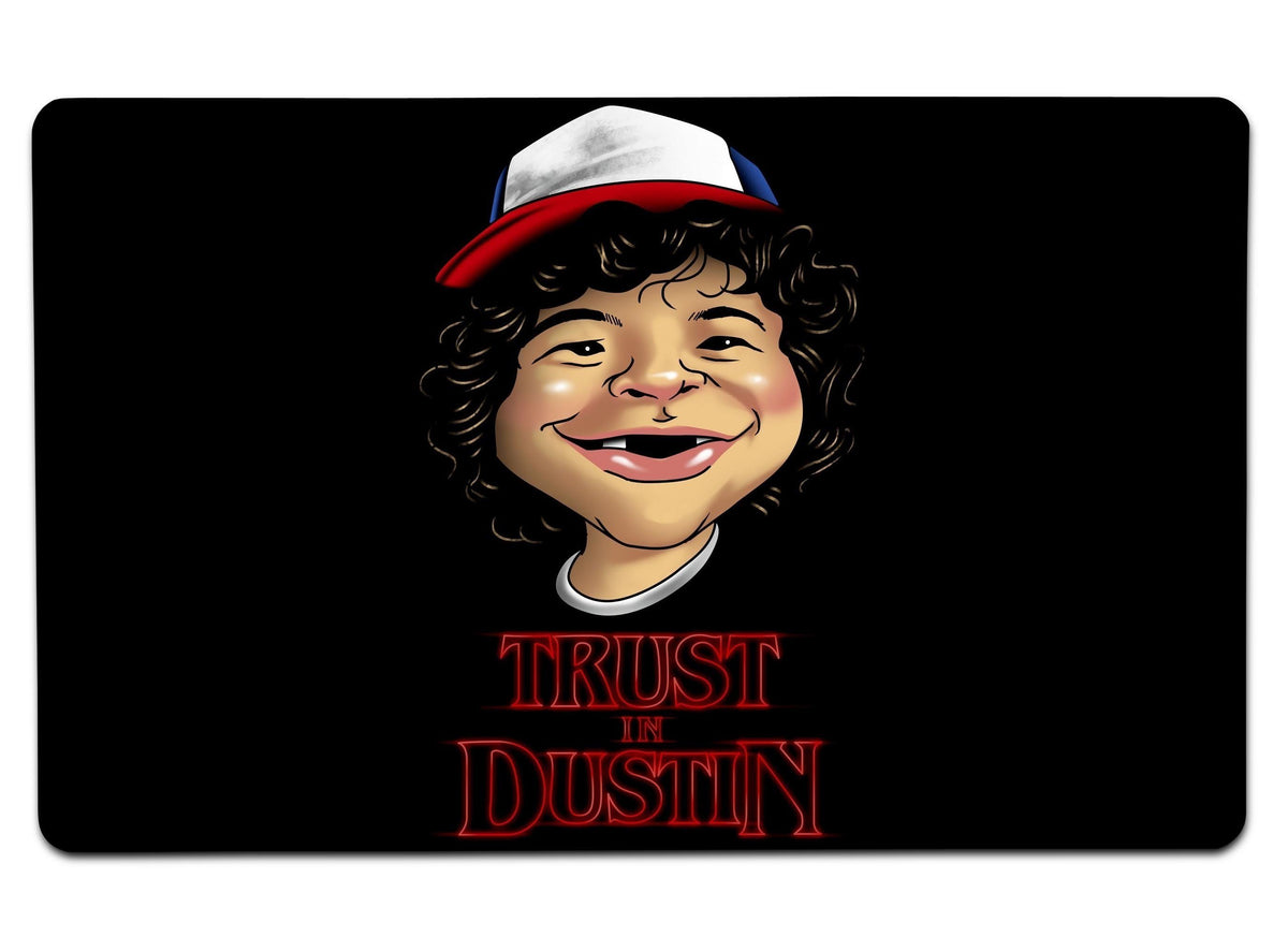 Dustin Large Mouse Pad - Large Mouse Pad | Nurd Tyme — Nurdtyme LLC