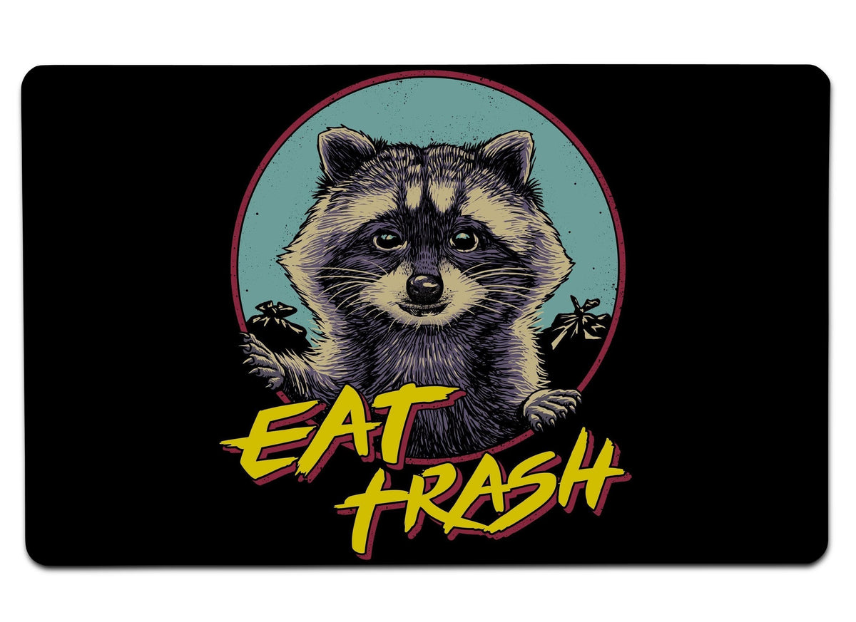 Eat Trash Large Mouse Pad - Large Mouse Pad | Nurd Tyme — Nurdtyme LLC