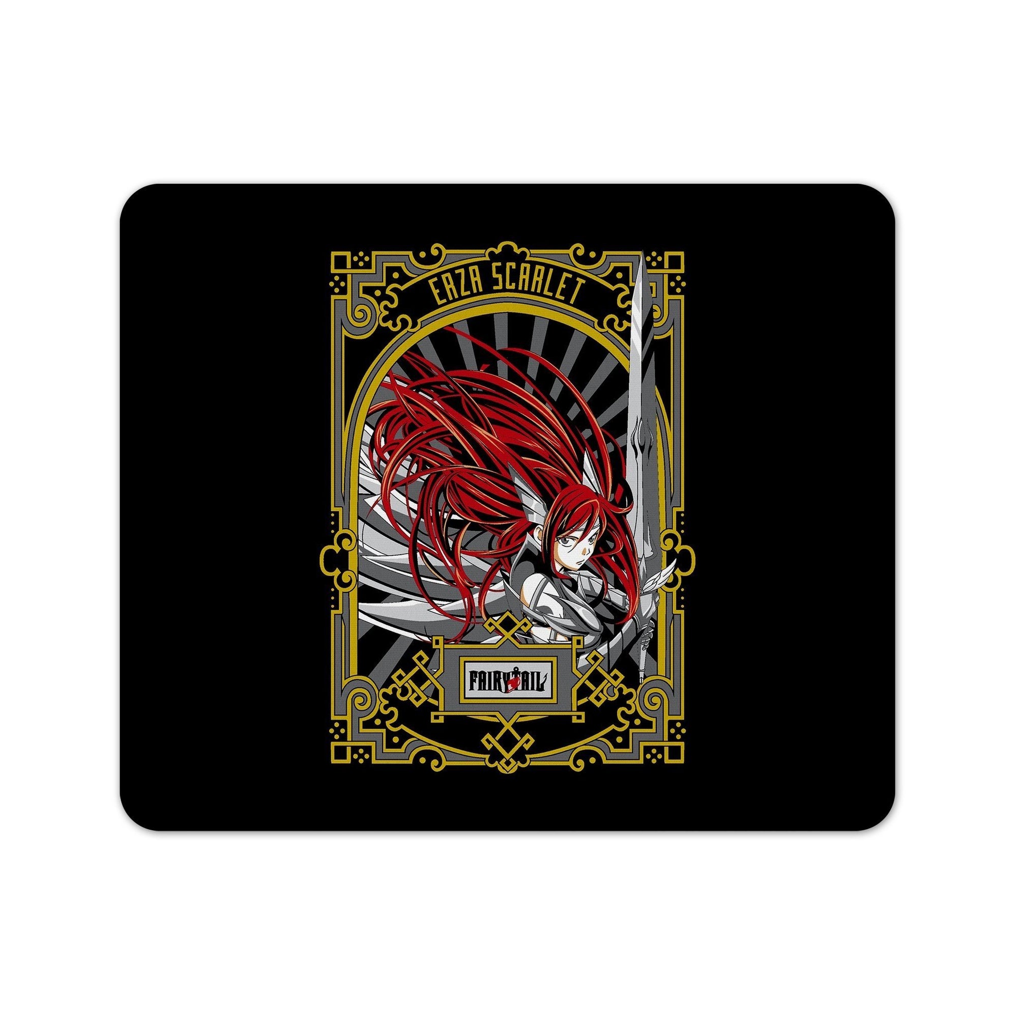 Erza Scarlet 2 Anime Mouse Pad - Mousepad | Nurd Tyme — Nurdtyme LLC