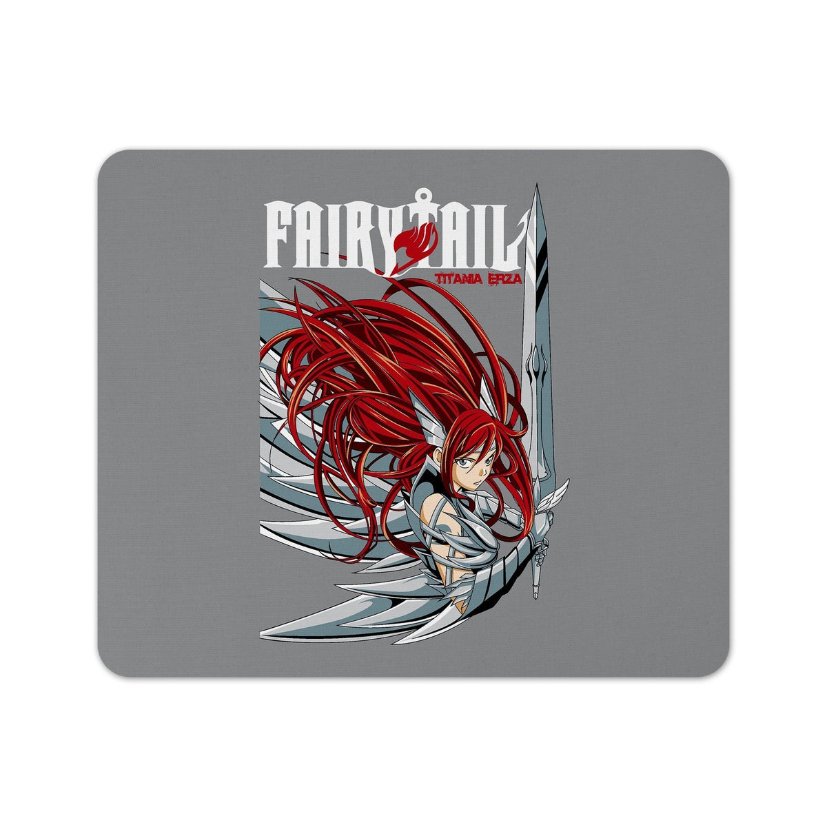 Erza Scarlet Ii Anime Mouse Pad - Mousepad | Nurd Tyme — Nurdtyme LLC