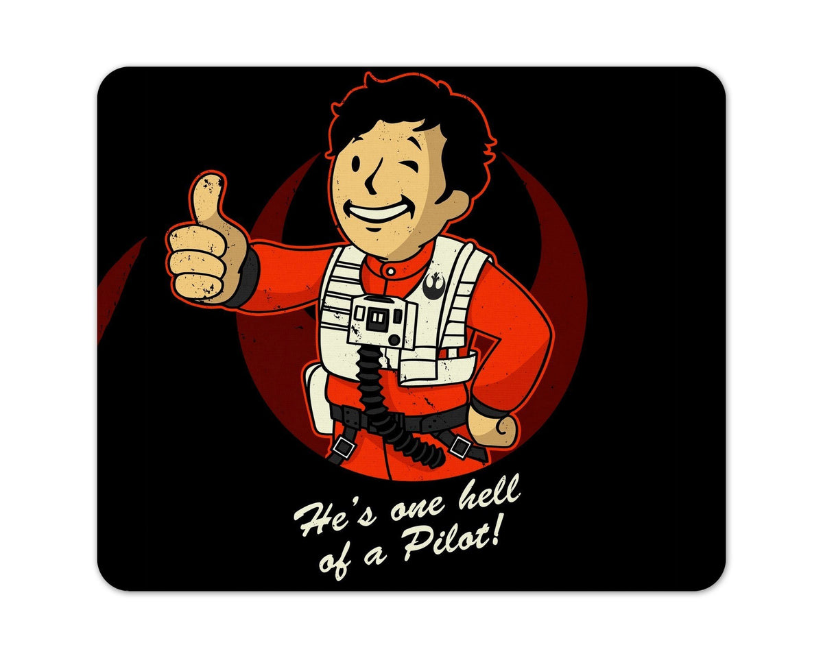 Fighter Pilot Boy Mouse Pad - Mouse Pad | Nurd Tyme — Nurdtyme LLC