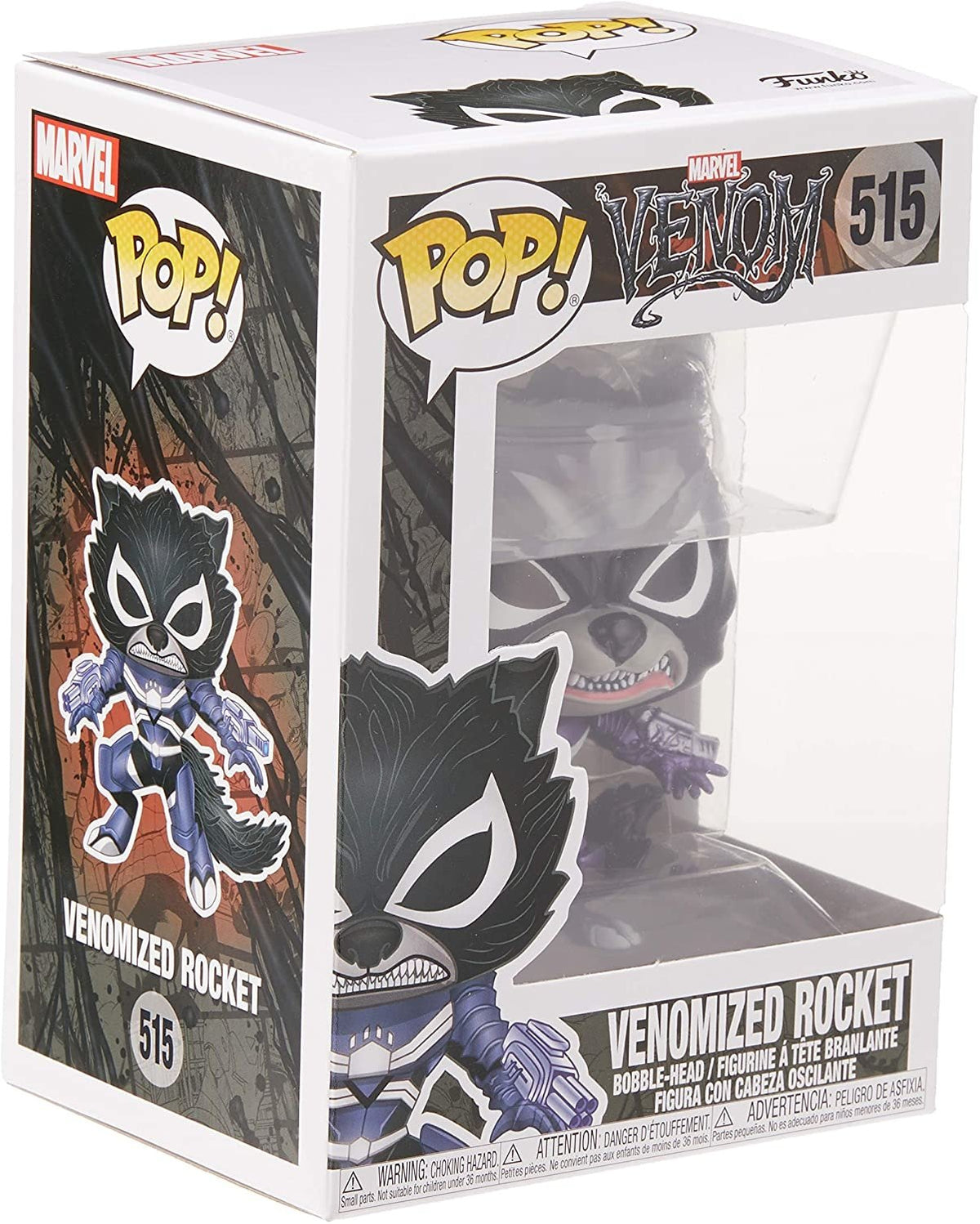 Funko POP! Marvel: Venom - Rocket Raccoon - Funko Pop | Nurd Tyme ...