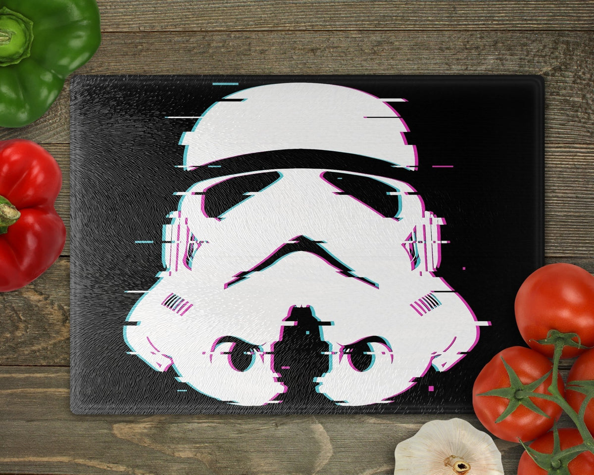 Glitch Trooper Cutting Board - Cutting Boards | Nurd Tyme — Nurdtyme LLC