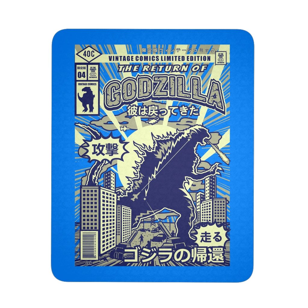 Godzilla Kaiju Mouse Pad - Mousepad | Nurd Tyme — Nurdtyme LLC