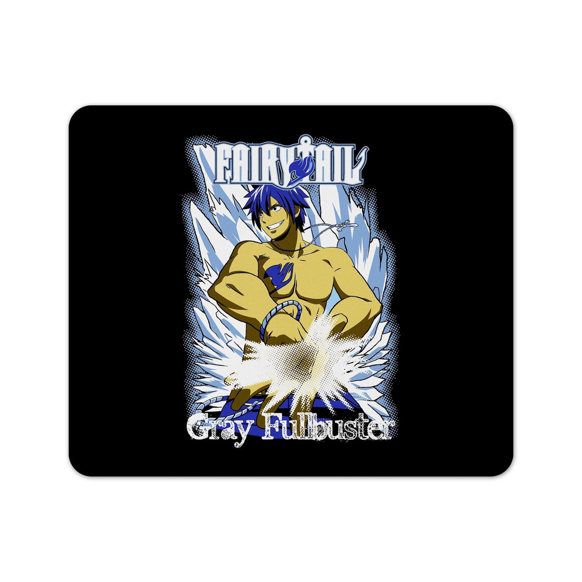 Gray Fullbuster Anime Mouse Pad - Mousepad | Nurd Tyme — Nurdtyme LLC