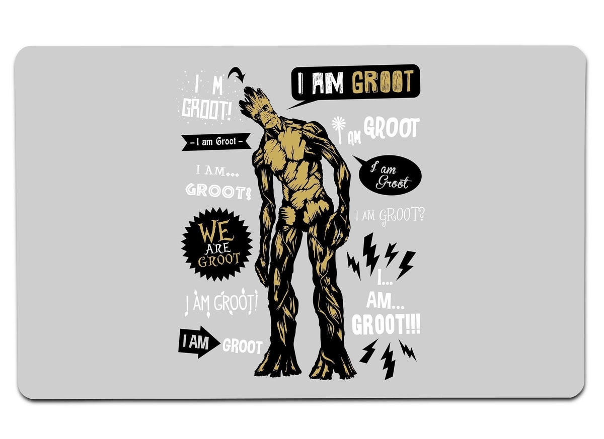 Groot Famous Quotes Large Mouse Pad - Large Mouse Pad | Nurd Tyme ...