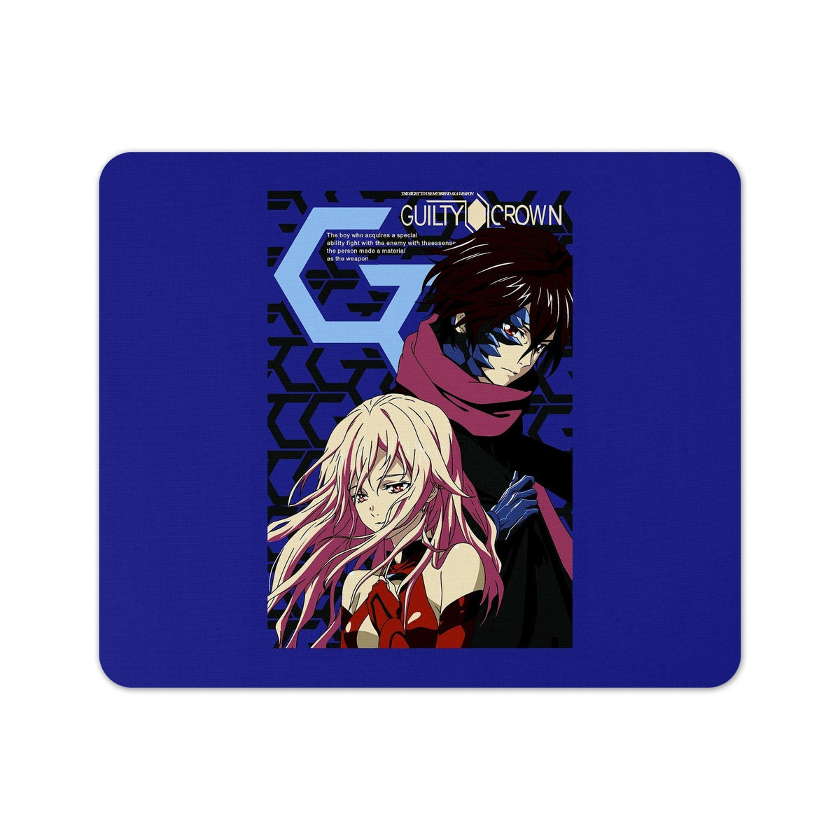 Guilty Crown Anime Mouse Pad - Mousepad | Nurd Tyme — Nurdtyme LLC