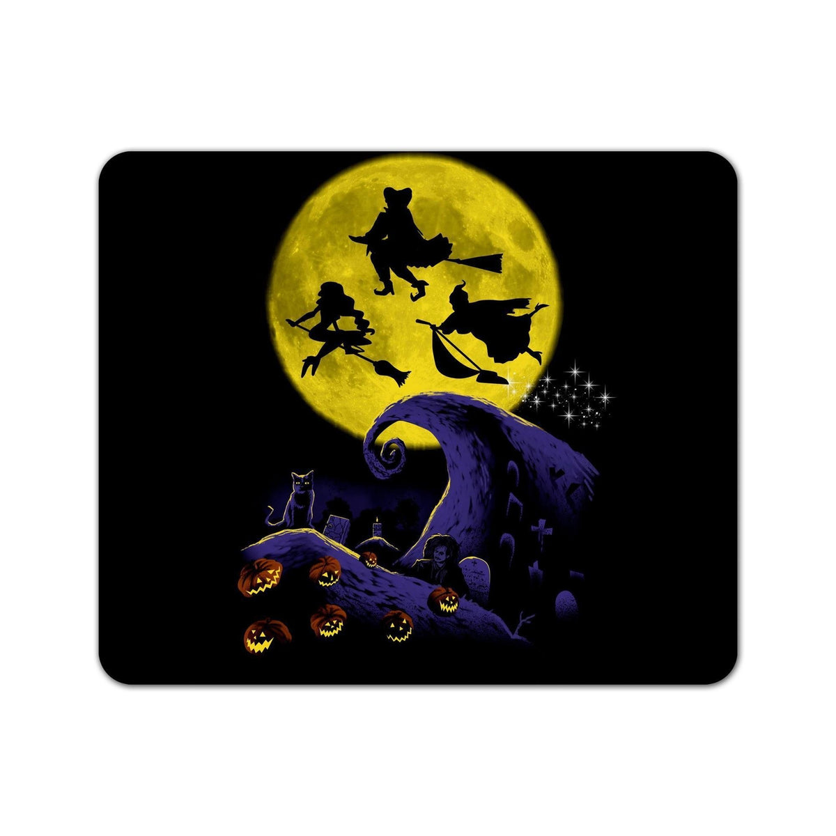 Halloween X Hocus Pocus Mouse Pad - Mousepad | Nurd Tyme — Nurdtyme LLC