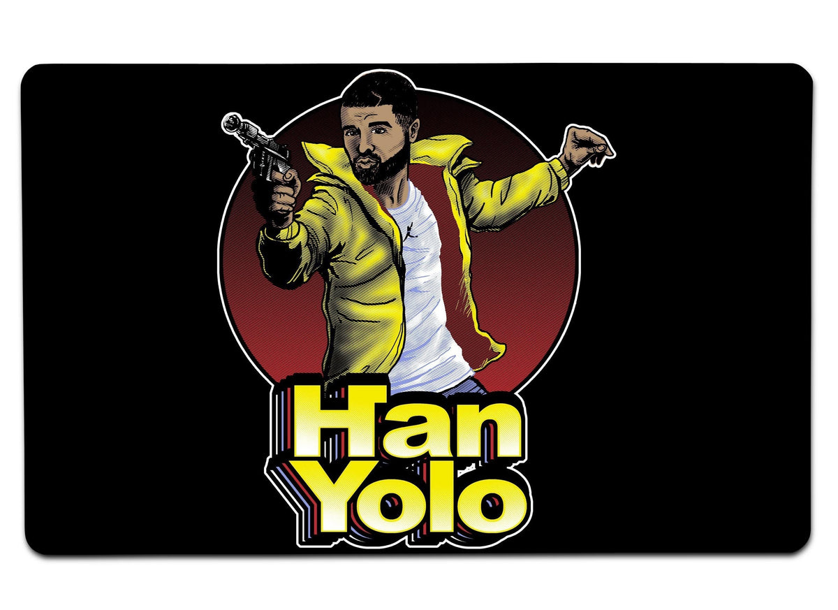 Han Yolo Large Mouse Pad - Large Mouse Pad | Nurd Tyme — Nurdtyme LLC