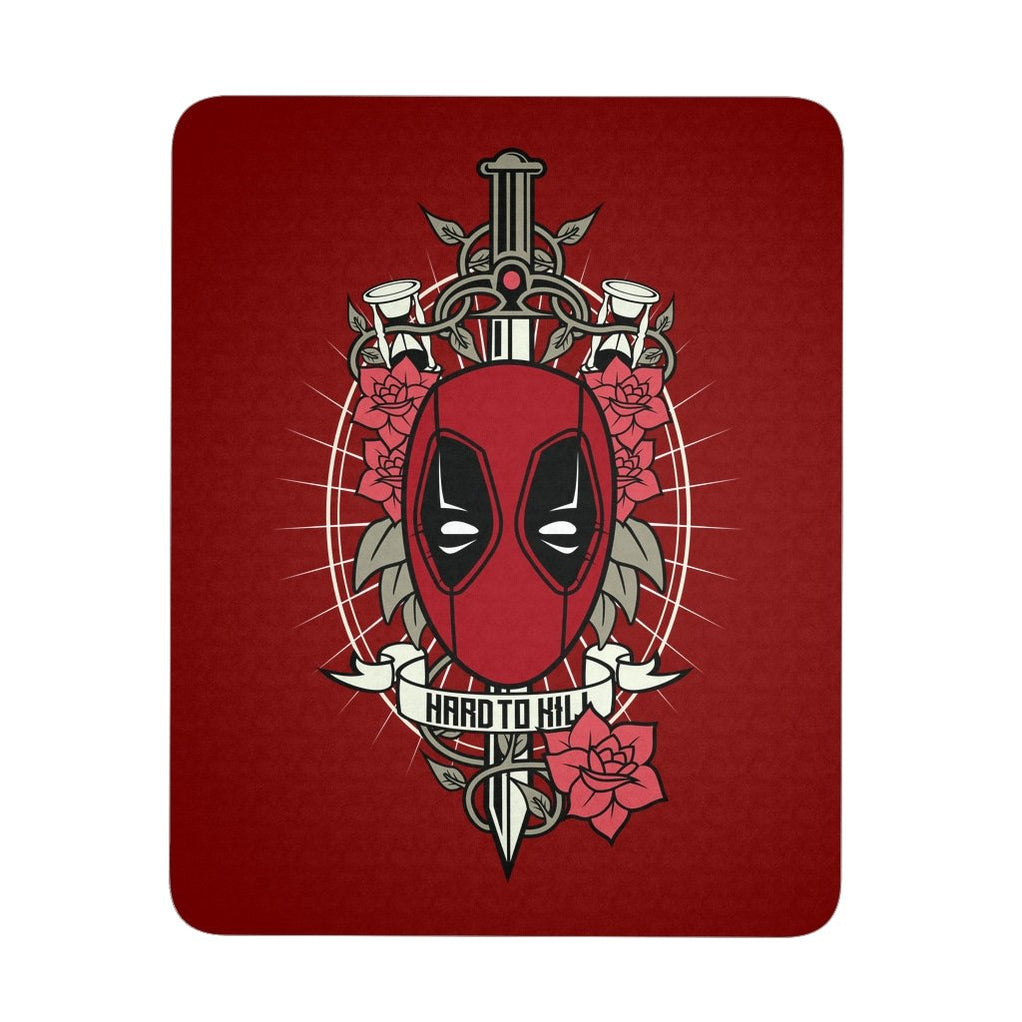 Hard To Kill Deadpool Mouse Pad - Mousepad | Nurd Tyme — Nurdtyme LLC