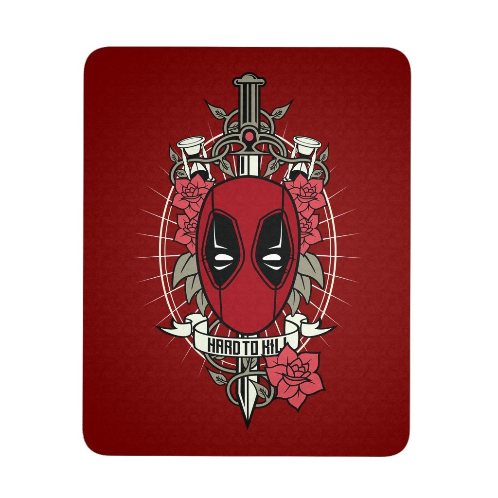 Hard To Kill Deadpool Mouse Pad - Mousepad | Nurd Tyme — Nurdtyme LLC