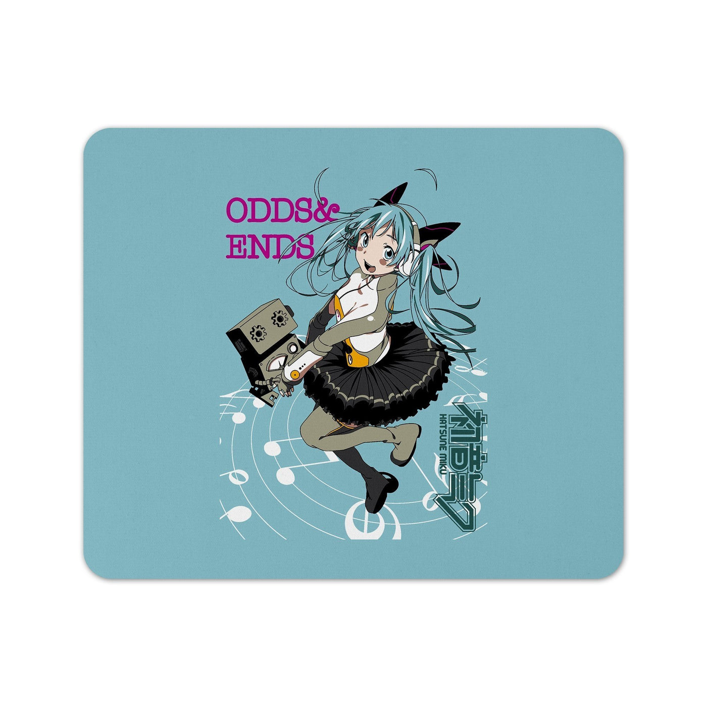 Hatsune Miku Odd Ends Anime Mouse Pad - Mousepad | Nurd Tyme — Nurdtyme LLC