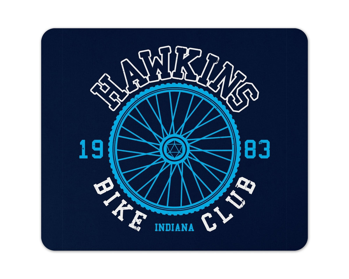 Hawkins Bike Club Mouse Pad - Mouse Pad | Nurd Tyme — Nurdtyme LLC