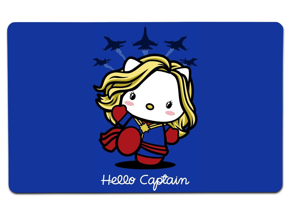 Hello Captain Large Mouse Pad - Large Mouse Pad | Nurd Tyme — Nurdtyme LLC