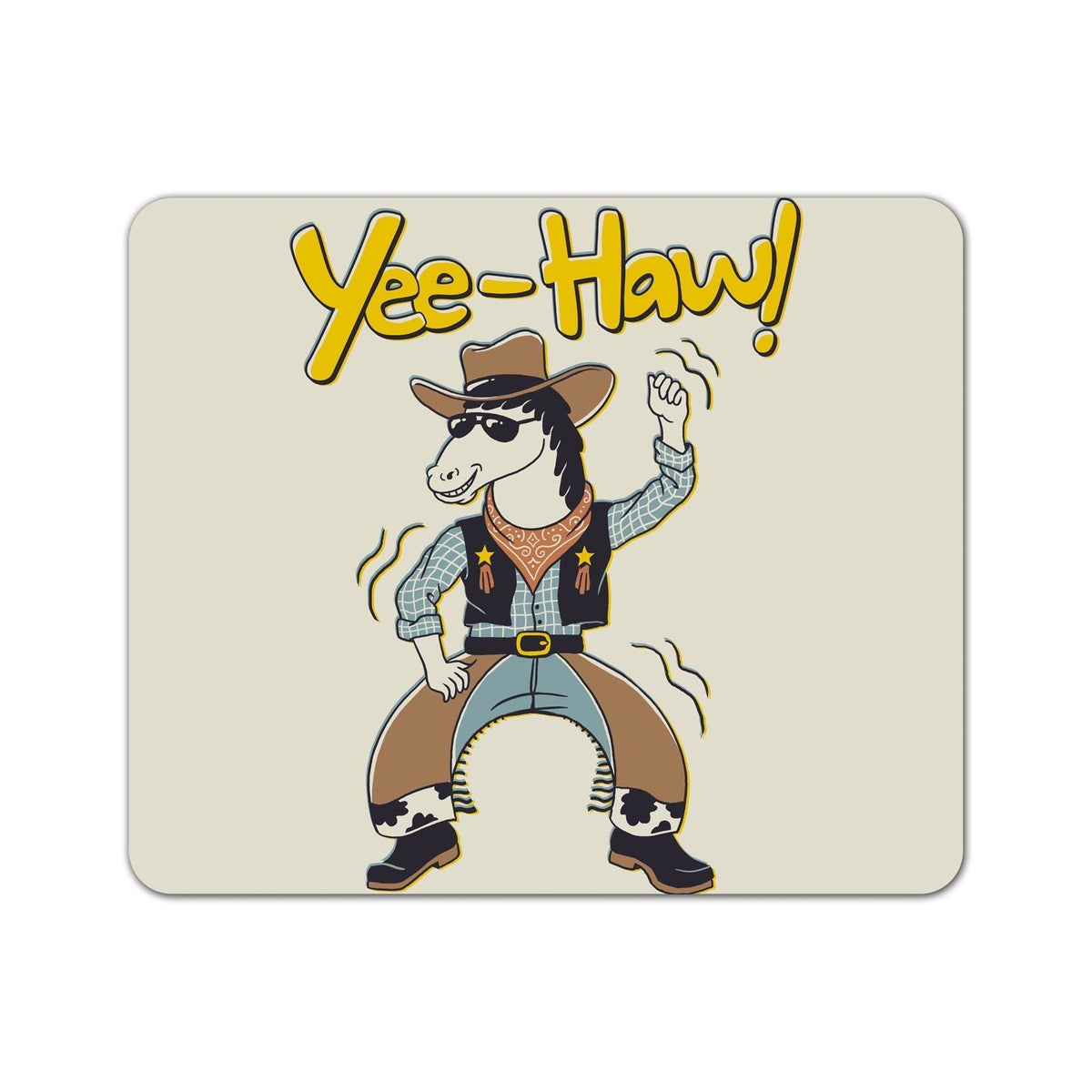 Horsing Around Mouse Pad - Mousepad | Nurd Tyme — Nurdtyme LLC