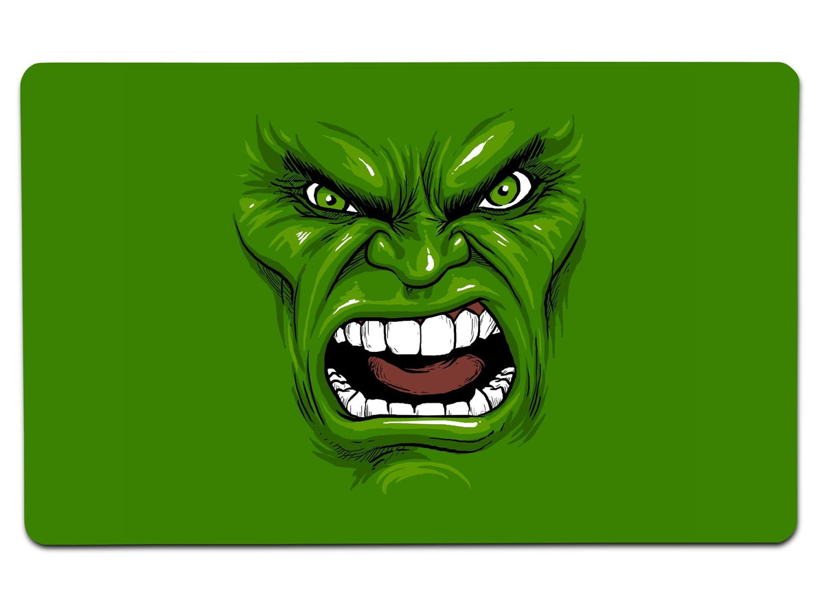 Hulk Face Large Mouse Pad - Large Mouse Pad | Nurd Tyme — Nurdtyme LLC