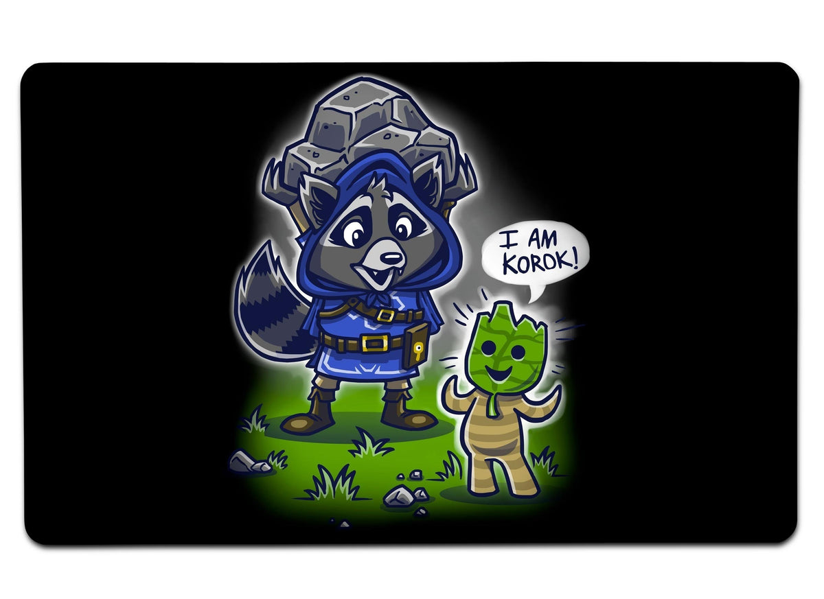 I Am Korok Large Mouse Pad - Large Mouse Pad | Nurd Tyme — Nurdtyme LLC