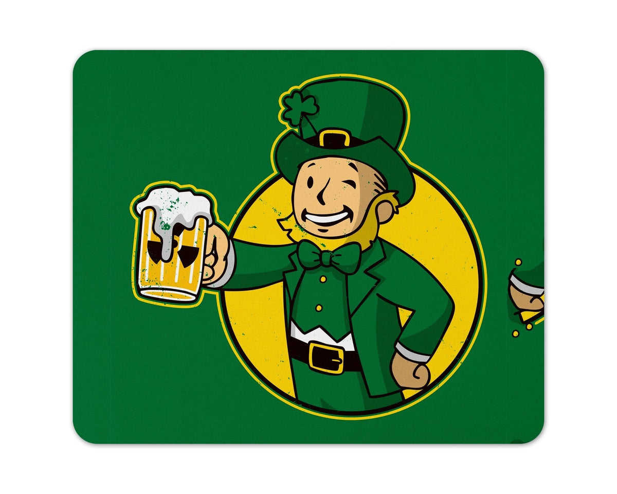 Irish Vault Boy Mouse Pad - Mouse Pad | Nurd Tyme — Nurdtyme LLC