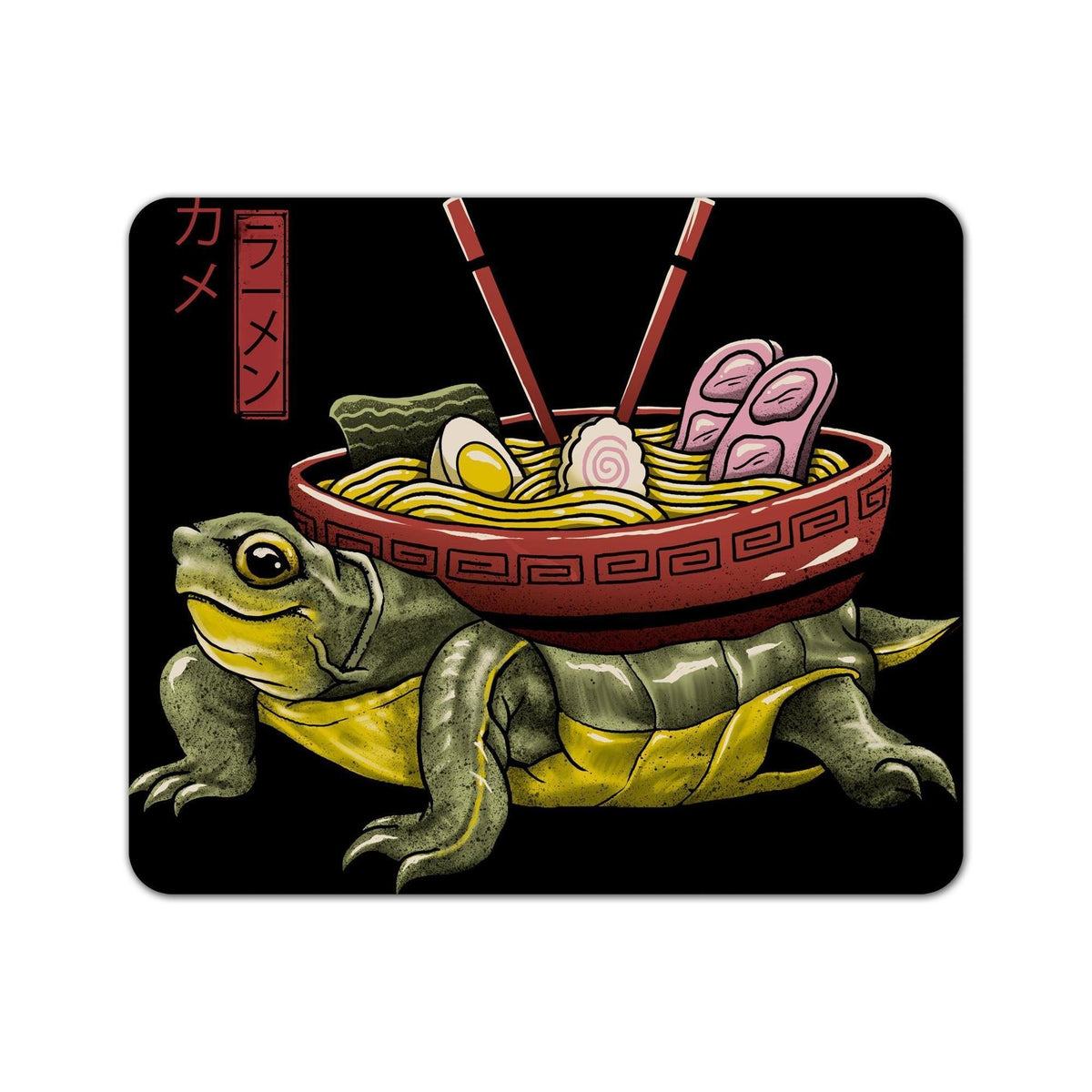 Kame Ramen Mouse Pad - Mousepad | Nurd Tyme — Nurdtyme LLC
