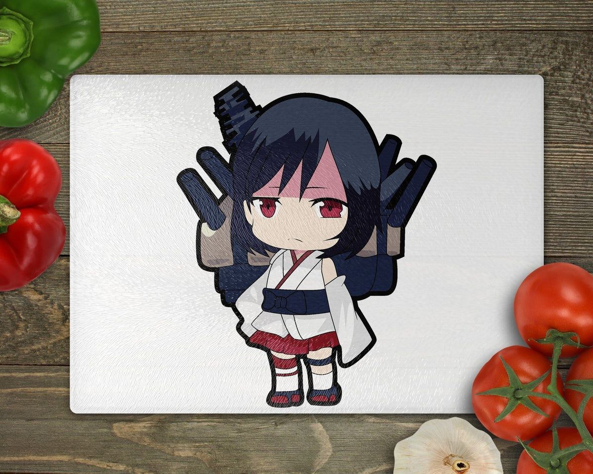 Kancolle Chibi 14 Cutting Board - Cutting Boards | Nurd Tyme — Nurdtyme LLC