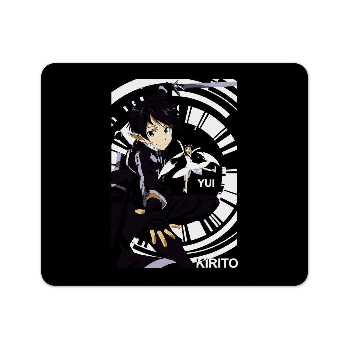 Kirito Yui Anime Mouse Pad - Mousepad | Nurd Tyme — Nurdtyme LLC