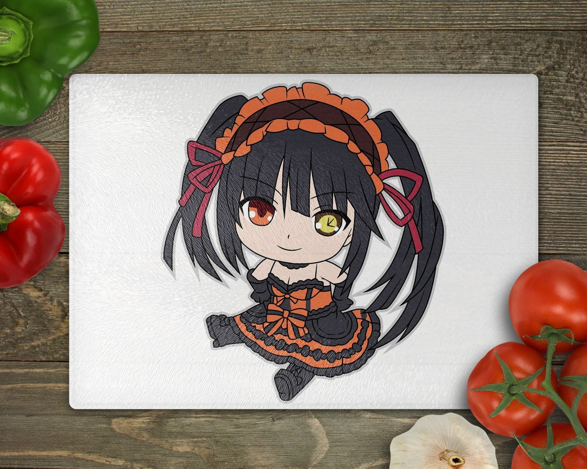 Kurumi Tokisaki Chibi Cutting Board - Cutting Boards | Nurd Tyme ...