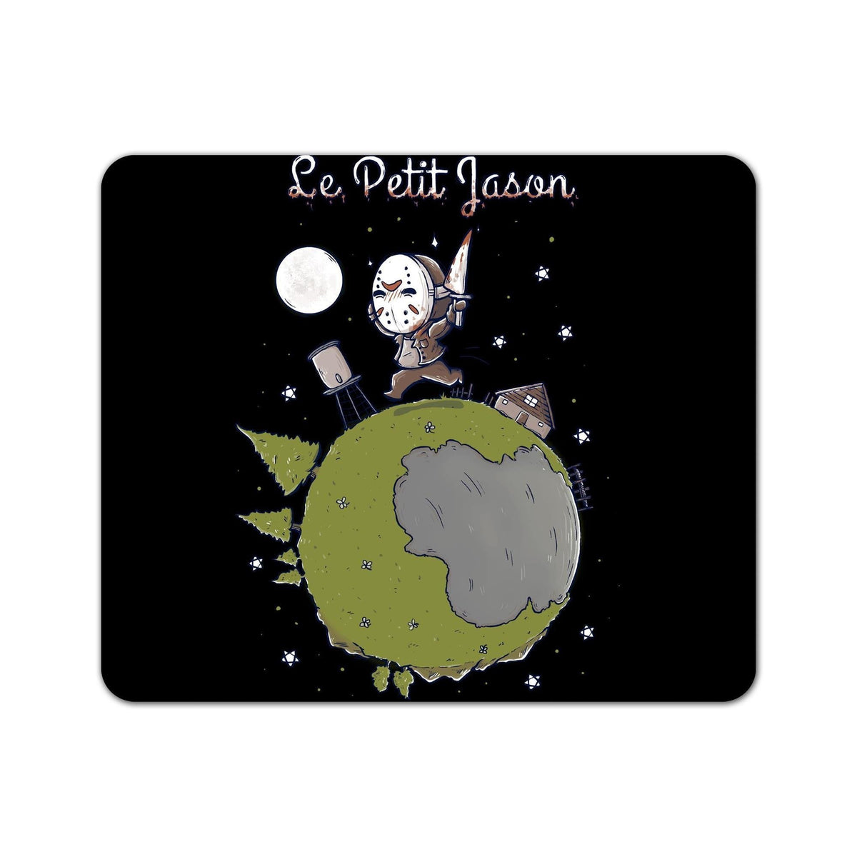Le Petit Jason Mouse Pad - Mousepad | Nurd Tyme — Nurdtyme LLC