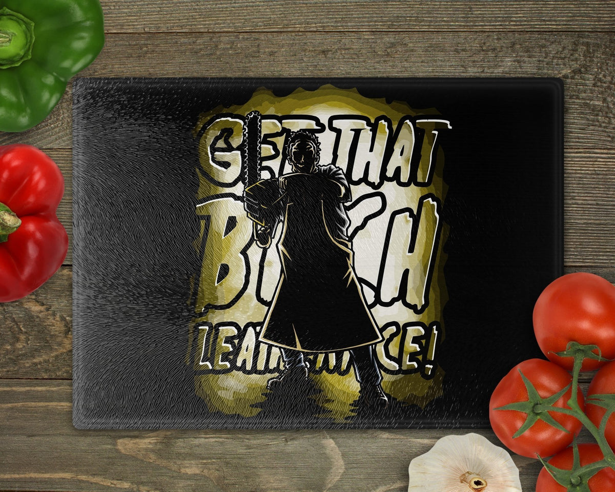 Leatherface Silhouette Cutting Board - Cutting Boards | Nurd Tyme ...